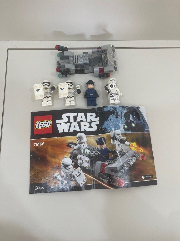 Lego Star Wars 75166 First Order Transport Speeder Battle Pack, Hobbies ...