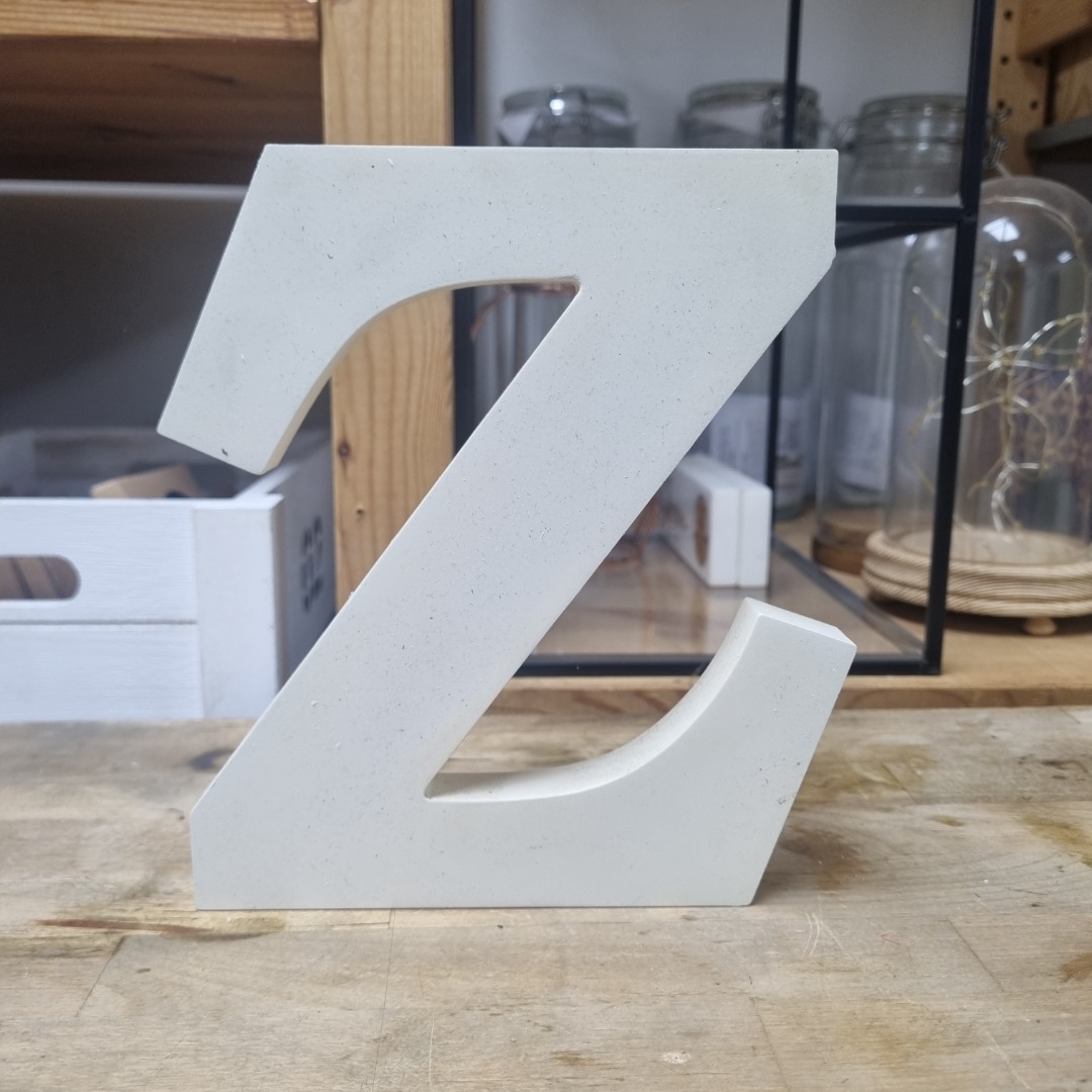 Letter Z Wooden Alphabet, Furniture & Home Living, Home Decor ...