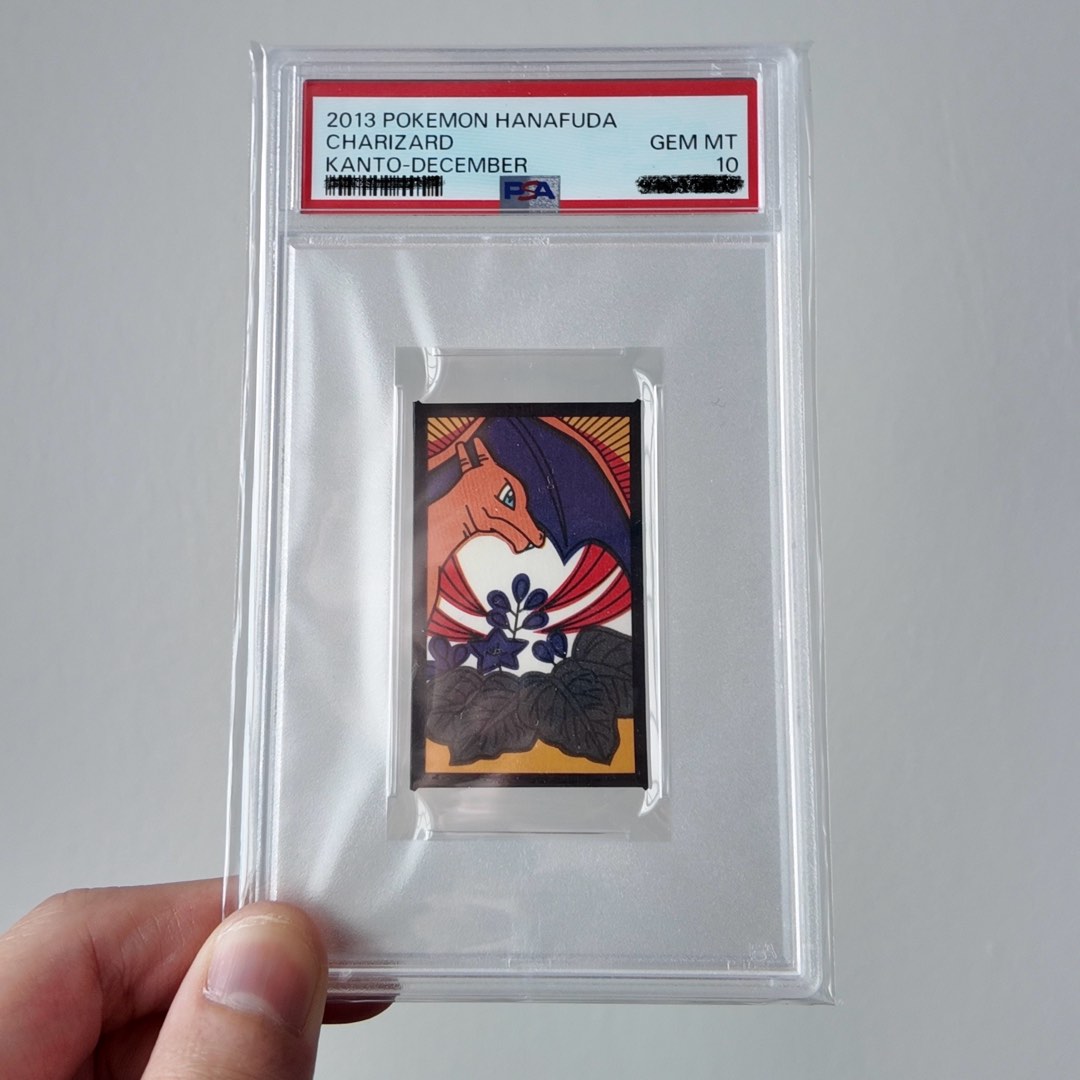 *LOW POP* [PSA 10] Charizard Hanafuda 2013 Kanto-December, Hobbies ...