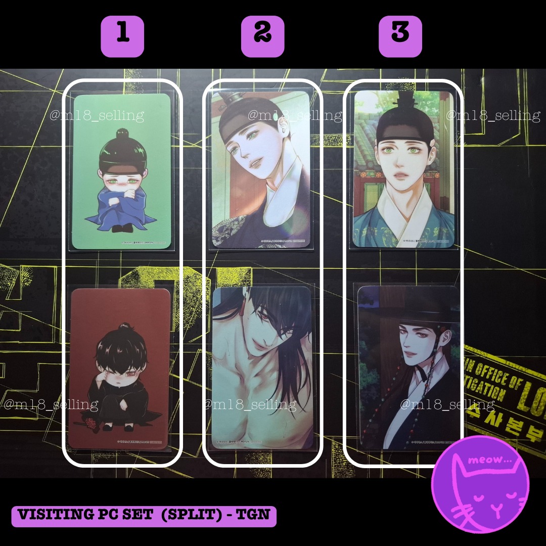 [m18 KR BL MERCH] TGN The Ghost's Nocturne Jae-shin Jaeshin Lee Nok | MOFUN Cafe Visiting ...