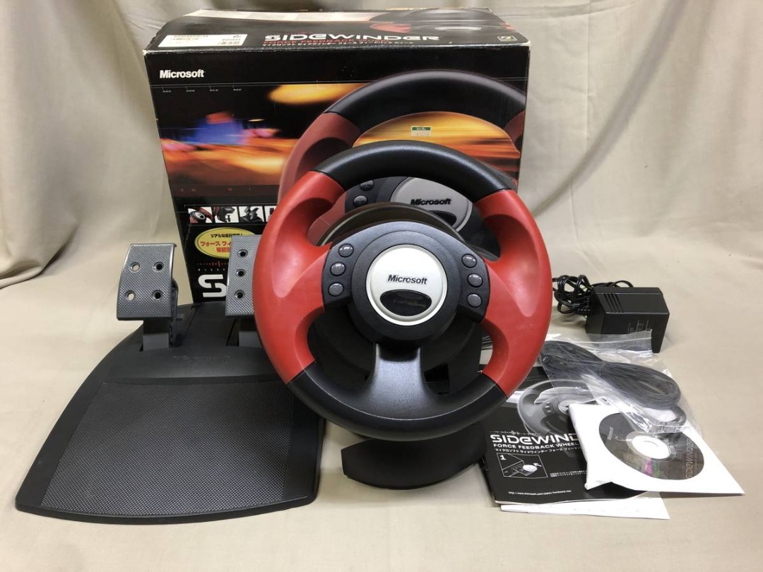 Microsoft Sidewinder Force Feedback Wheel Microsoft SIDEWINDER FORCE ...