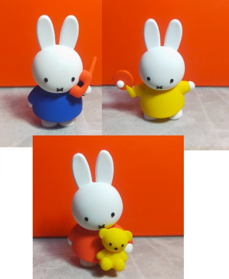 Miffy Telephony / Holding Bear / Ping Pong Cute Figurines / Cake ...