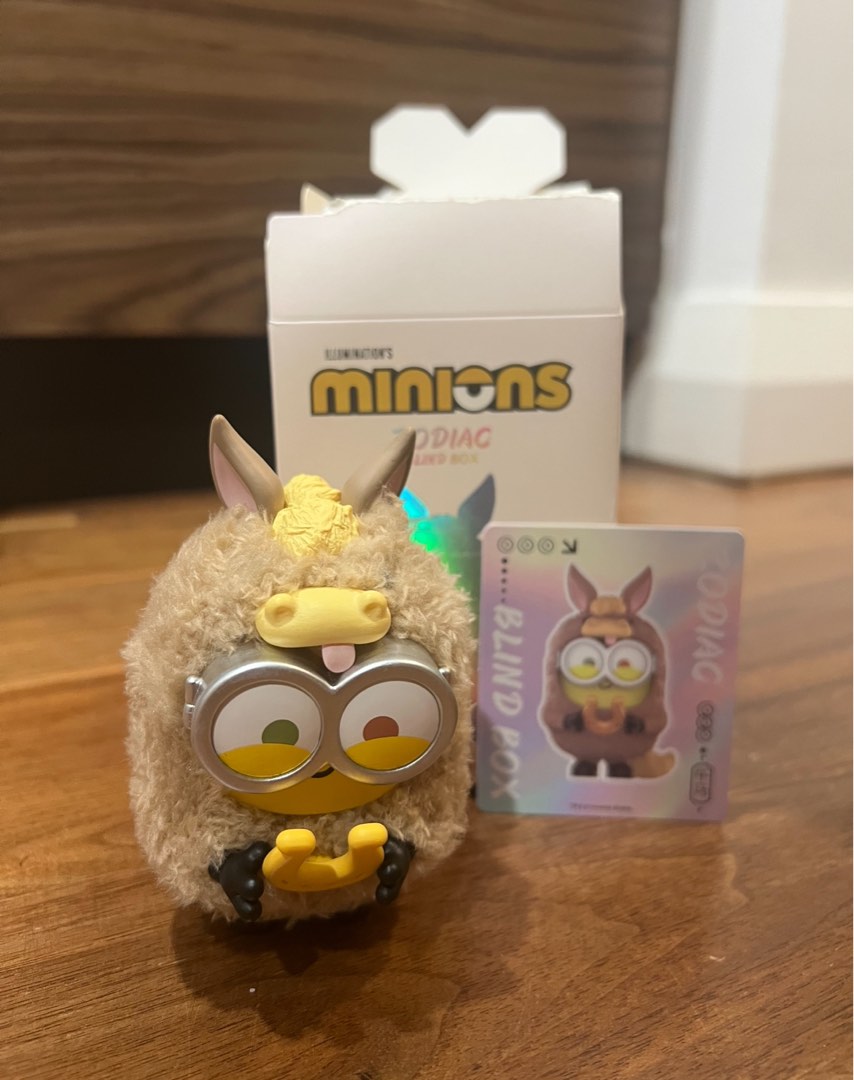 minions zodiac blind box horse (universal studios beijing exclusive ...