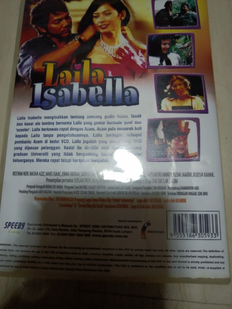 Mly Laila Isabella VCD, Hobbies & Toys, Music & Media, CDs & DVDs on ...