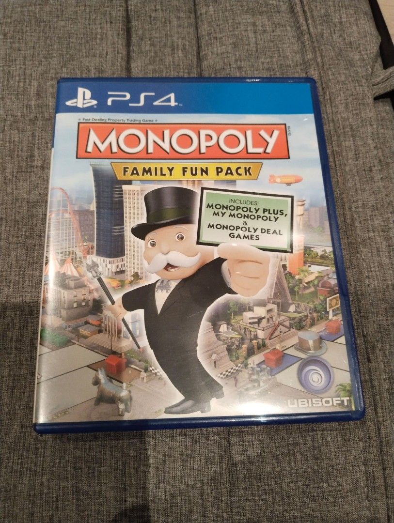 monopoly family pack, Video Gaming, Video Games, PlayStation on Carousell