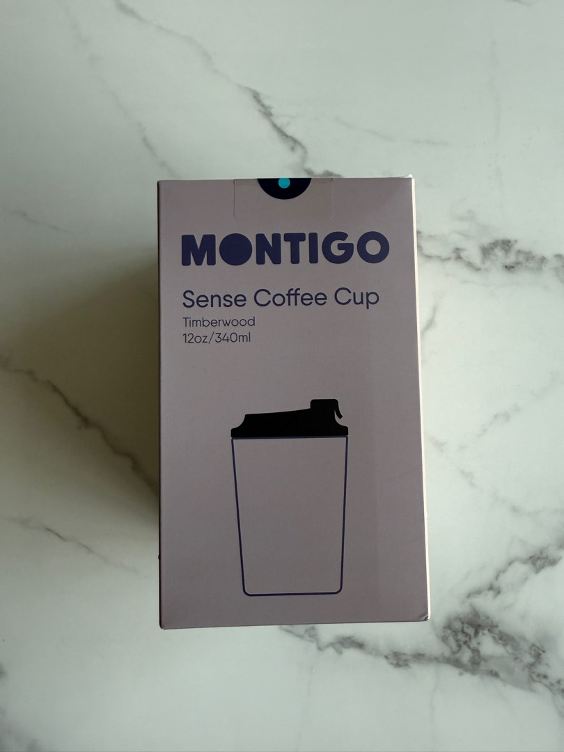 MONTIGO Sense Coffee Cup Timberwood 12z/ 340ml, Furniture & Home Living ...