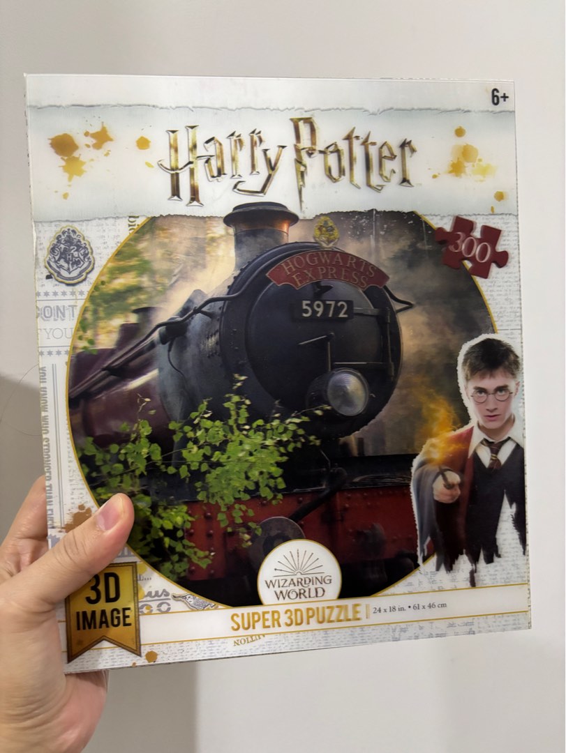 NEW Authentic HARRY POTTER Super 3D Puzzle Wizarding World Hogwarts ...