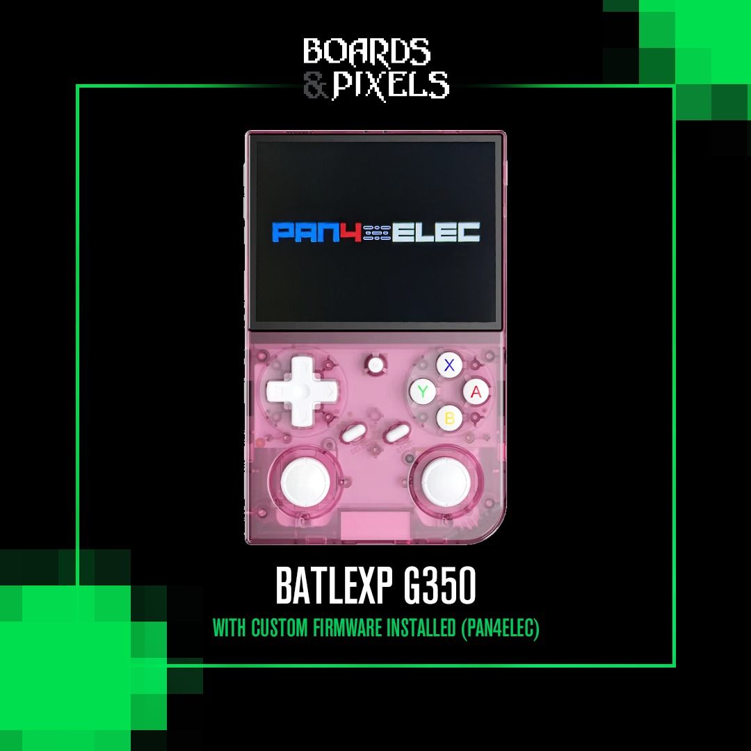 (NEW BUDGET KING) Batlexp G350 RK3326 Retro Gaming Console with ...