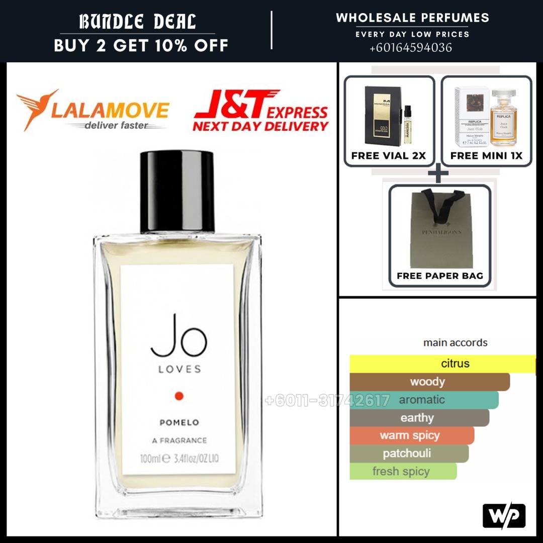 [ORIGINAL] JO LOVES POMELO A FRAGRANCE PARFUM 100ML FOR UNISEX, Beauty ...