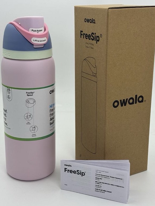 Owala Good Egg 24 oz Tumbler, Furniture & Home Living, Kitchenware ...