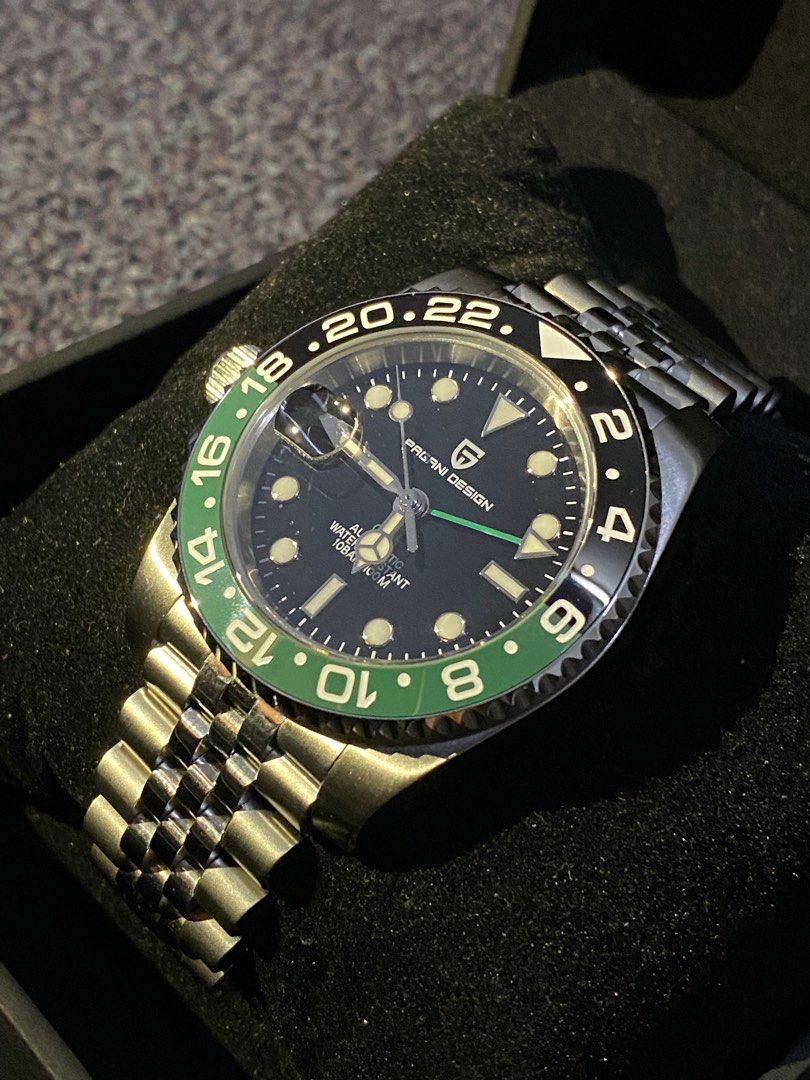 Pagani Design GMT Sprite - Used set, Men's Fashion, Watches ...