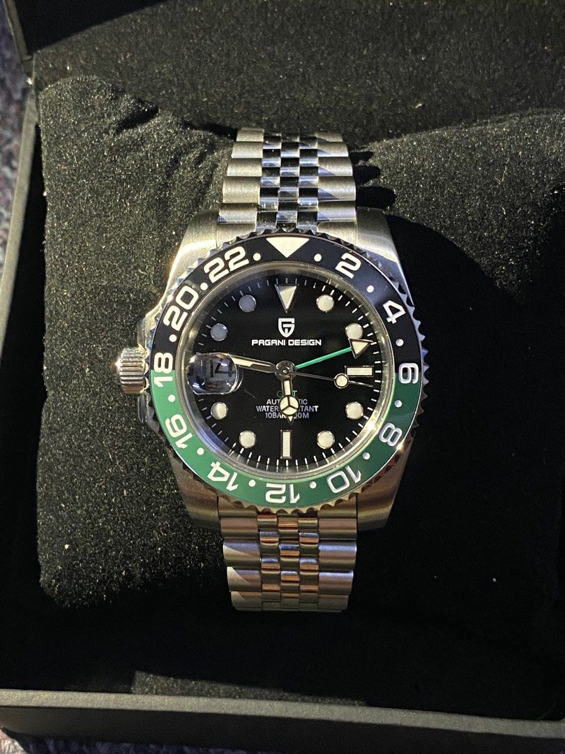 Pagani Design GMT Sprite - Used set, Men's Fashion, Watches ...