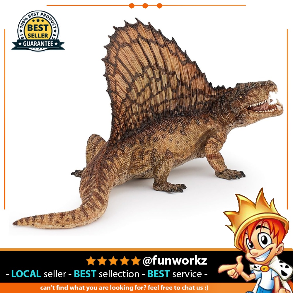 Papo The Dinosaur Figure, Dimetrodon, Hobbies & Toys, Toys & Games on ...
