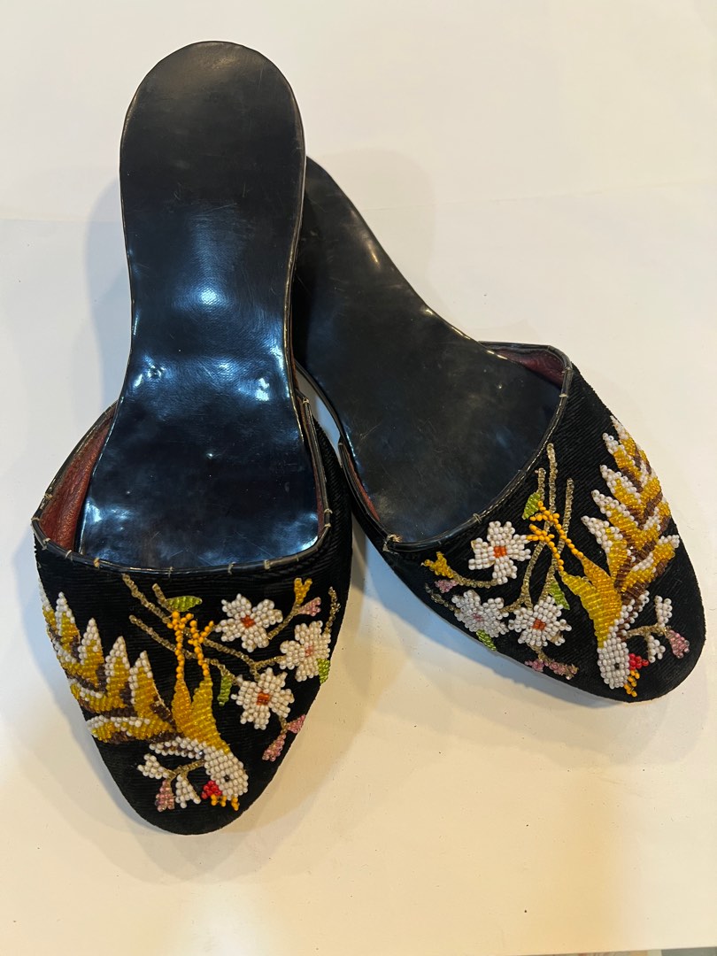 Peranakan Handmade Nyonya Beaded Shoe, Luxury, Sneakers & Footwear on ...