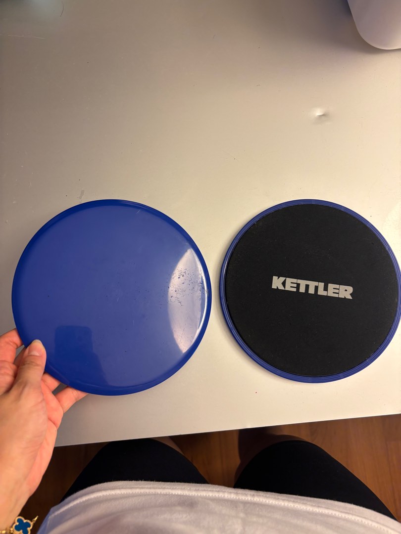 kettler Pilates Yoga Abdominal Fitness Sliding Disk Home Exercise Core ...