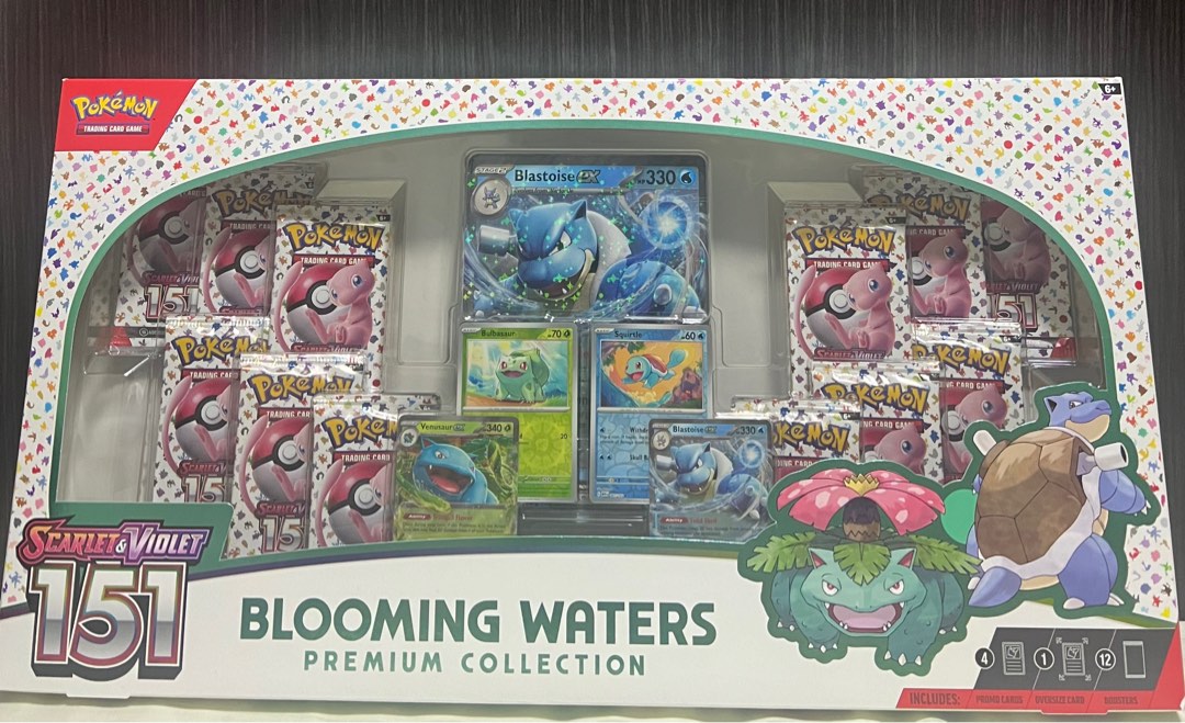Pokemon 151 Blooming Waters Premium Collection, Hobbies & Toys, Toys ...