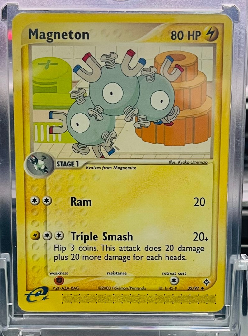 Pokemon Dragon - Magneton (35/97), Hobbies & Toys, Toys & Games on ...