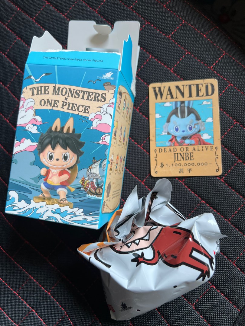 pop mart labubu x one piece - jinbe, Hobbies & Toys, Toys & Games on ...