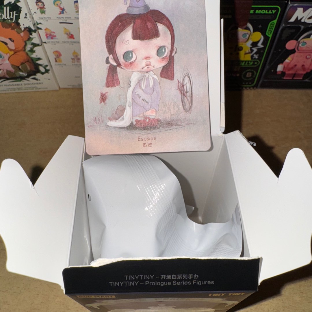 POP MART TINYTINY-PROLOGUE SERIES FIGURES (ESCAPE), Hobbies & Toys, Toys & Games on Carousell