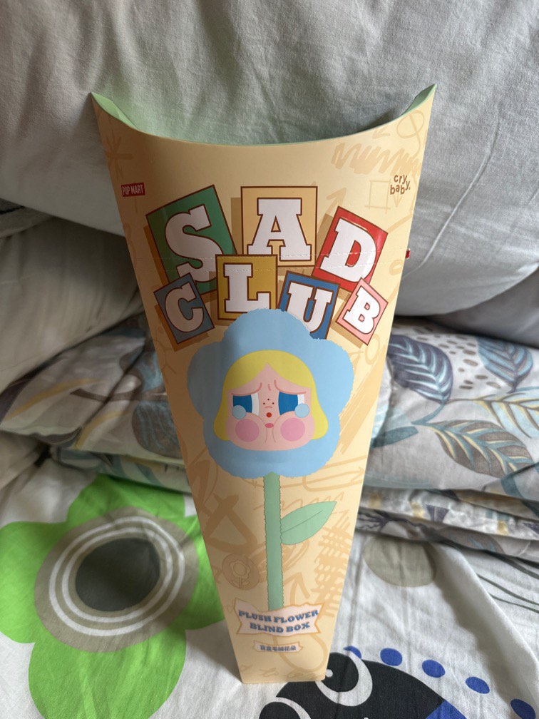 [Pop Mart]Cry Baby Sad Club Flower 盲盒, 興趣及遊戲, 玩具 & 遊戲類 - Carousell