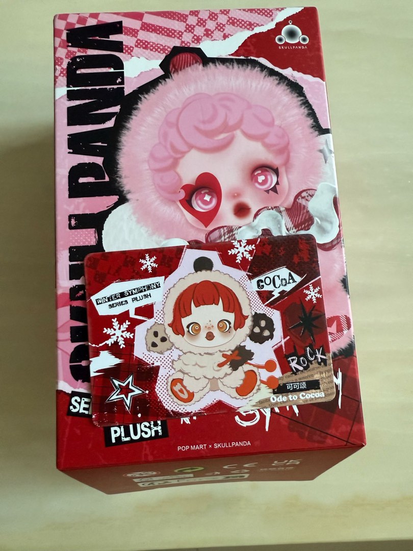 Popmart Skullpanda Winter Symphony Series - Ode to Cocoa, Hobbies ...