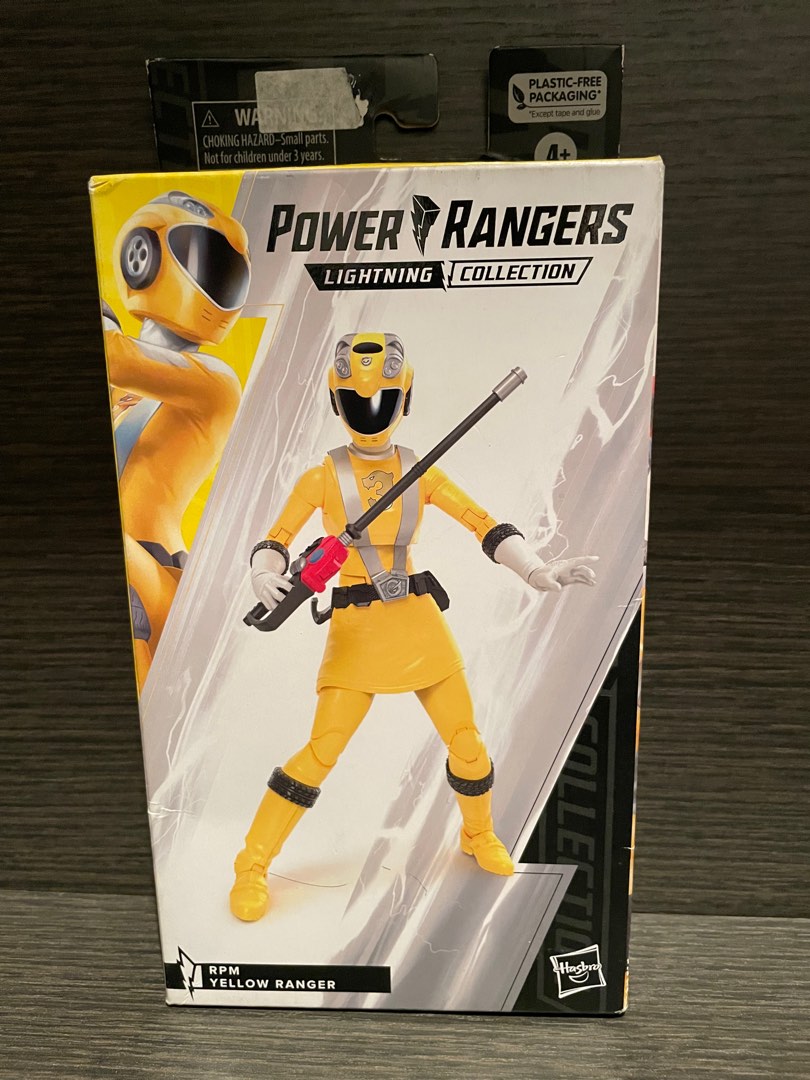 Power Rangers Lightning Collection Lightspeed Rescue Yellow Ranger ...