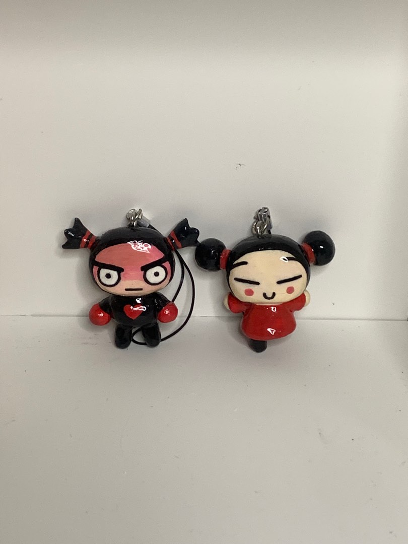 pucca and garu keychains custom made, Hobbies & Toys, Toys & Games on ...
