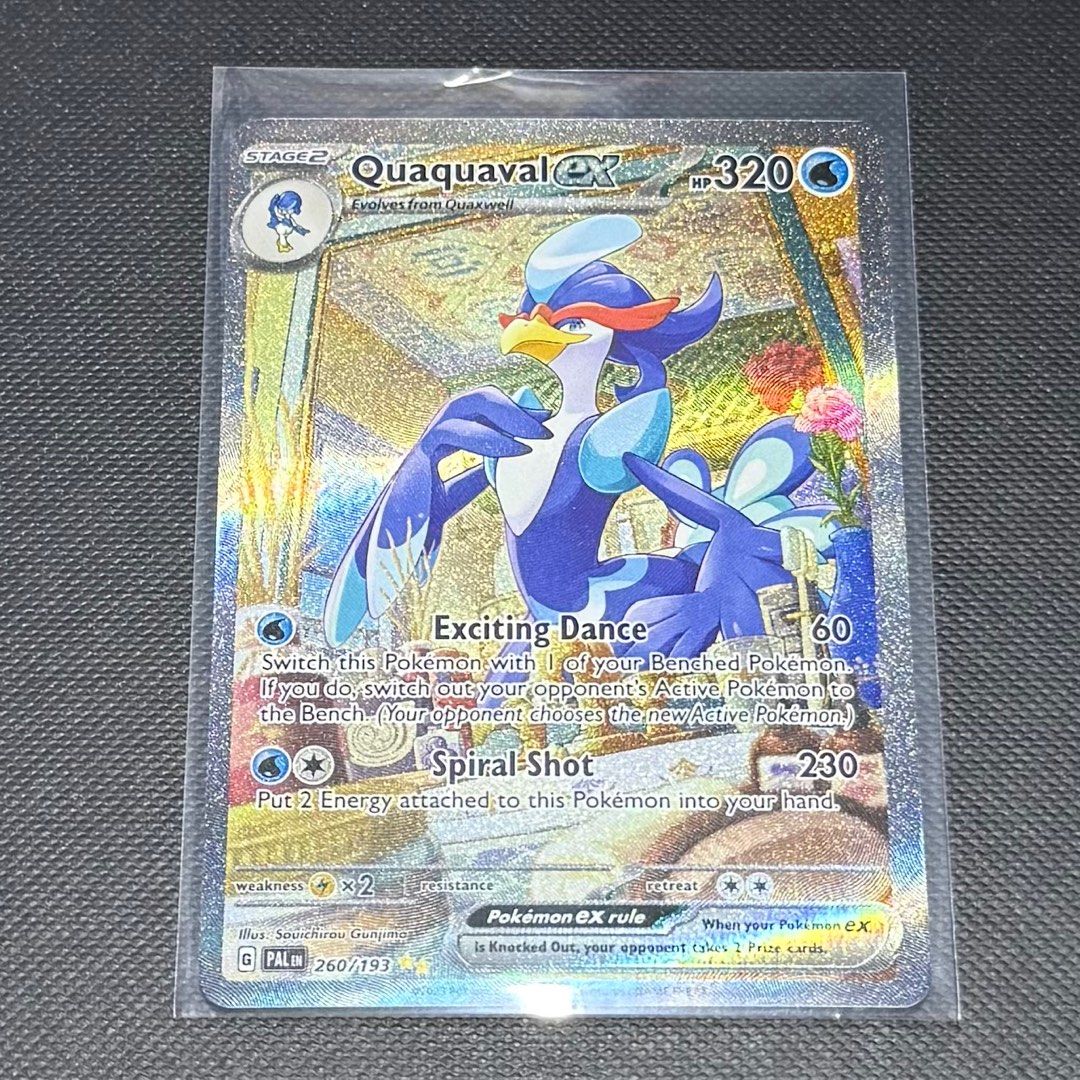Quaquaval Ex Special Illustration Rare SIR 260/193 Paldea Evolved PE ...