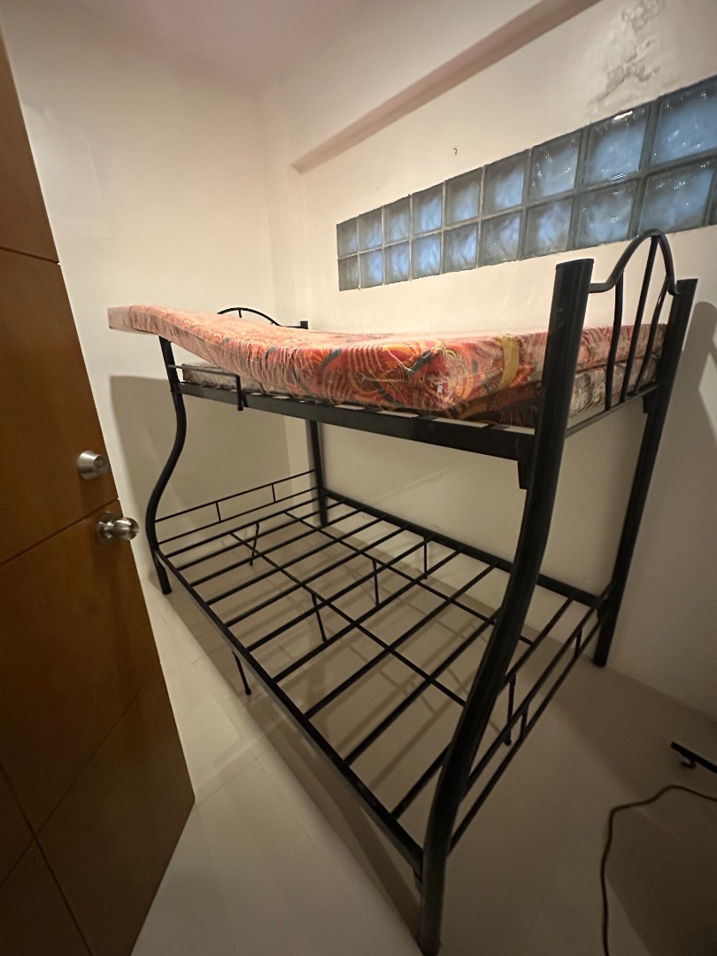R type double deck with foam, Furniture & Home Living, Furniture, Bed ...