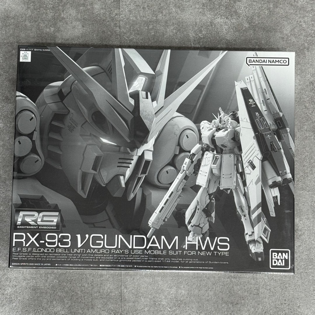 💼工作室交收🔅特價優惠🔅 》[ 魂限 ] 全新 現貨 RG 1/144 Nu Gundam HWS RX-93 v 高達 重裝型, 興趣及遊戲 ...