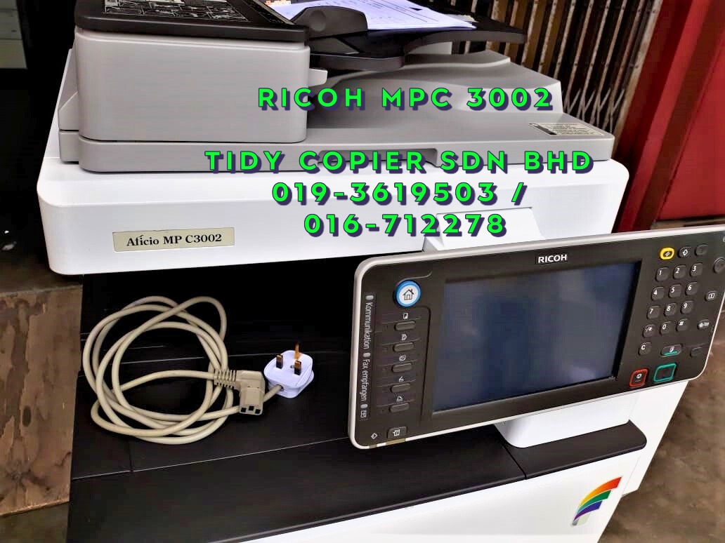 Ricoh MPC 3002 Colour Laser MFP | Vibrant Colours | High-Speed Printing ...