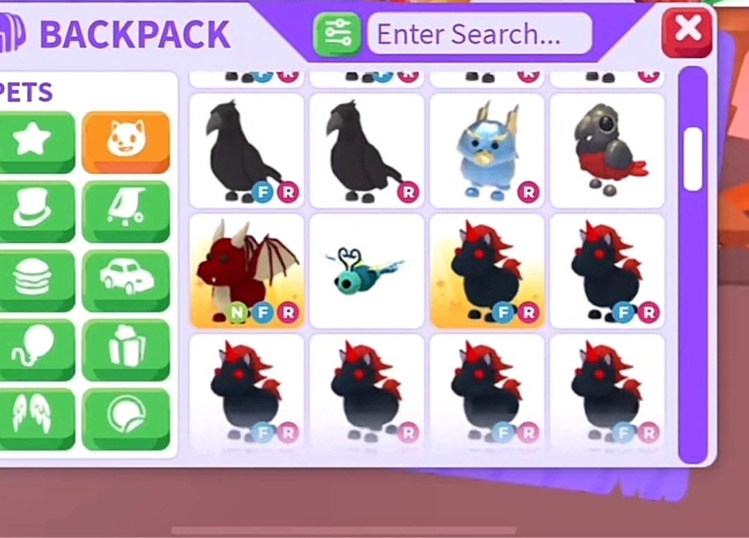Roblox adopt me pets batdragon, frost, parrot, owl, shadow, Video ...