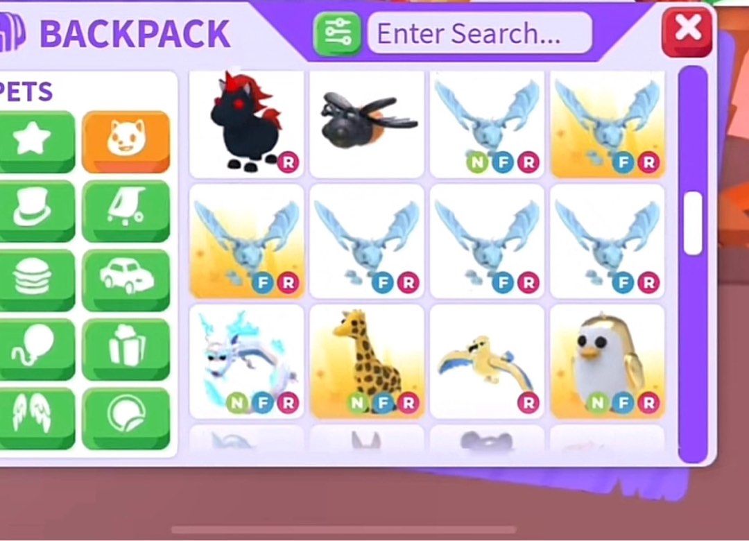 Roblox adopt me pets batdragon, frost, parrot, owl, shadow, Video ...