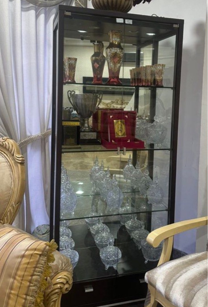 Rozel Display Cabinet, Furniture & Home Living, Furniture, Shelves, Cabinets & Racks on Carousell