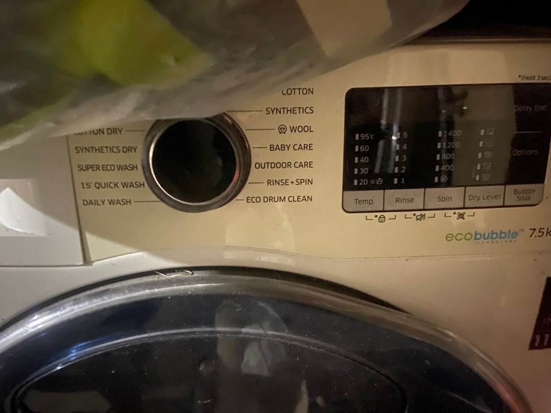 Samsung Eco Bubble Inverter, TV & Home Appliances, Washing Machines and ...