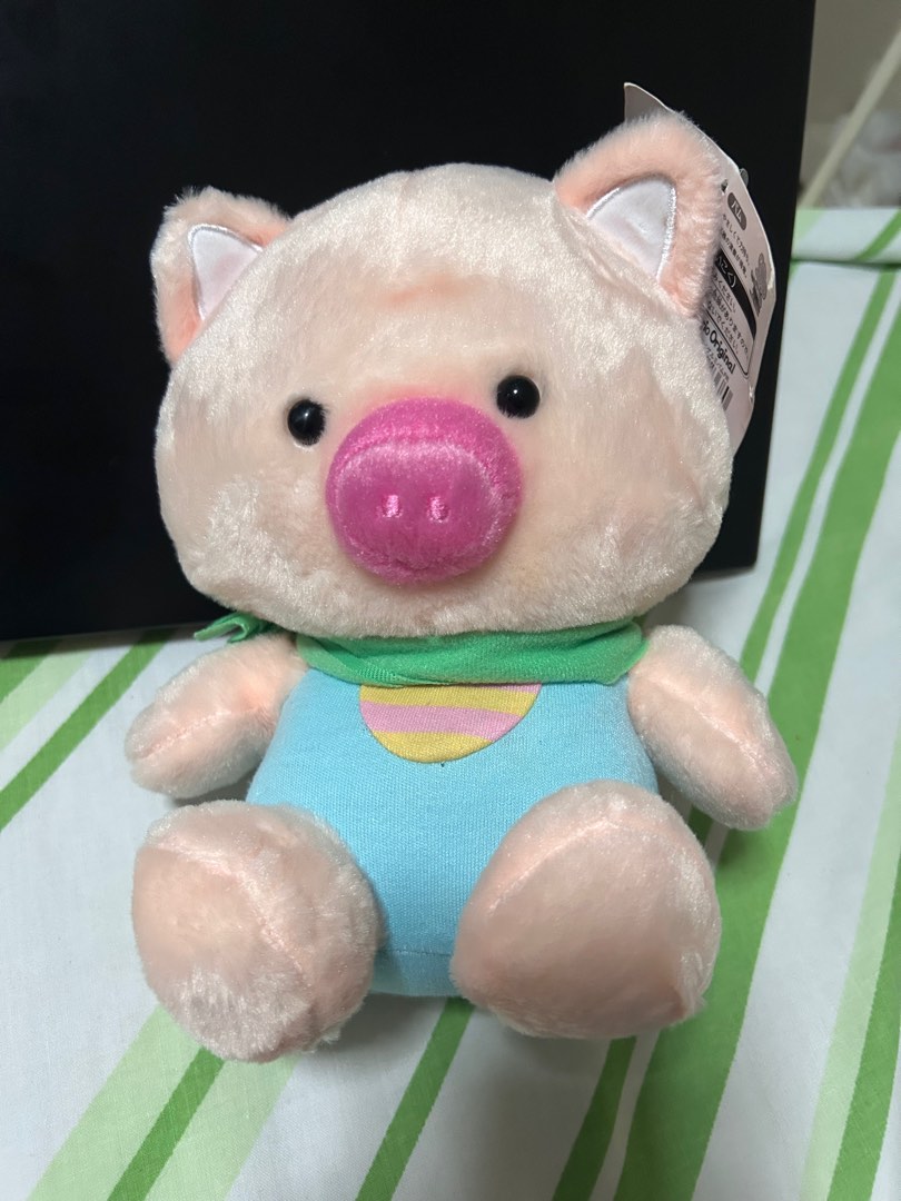 Sanrio Cheery Chums Cute Pinky Piggy Soft Toy, Hobbies & Toys, Toys ...