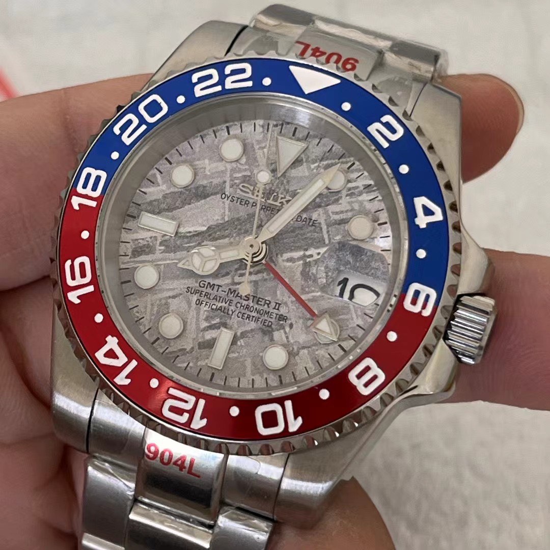 Seiko mod GMT Master 2 styles, Men's Fashion, Watches & Accessories ...