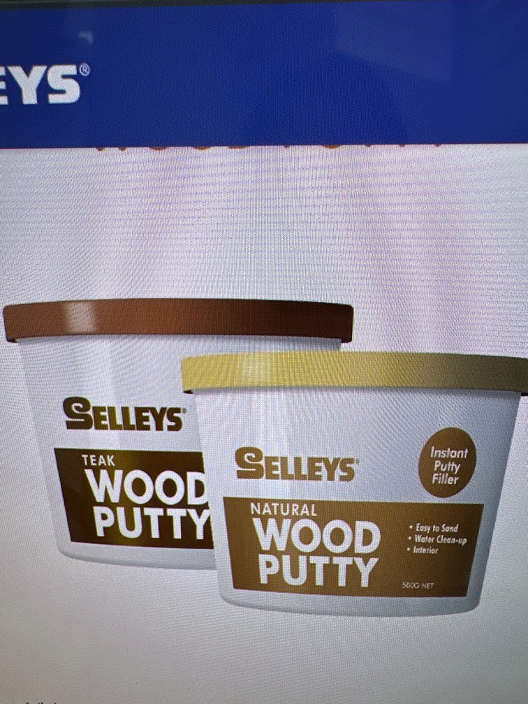 Selley Wood putty (500g Tub) min 4 tub, Everything Else on Carousell