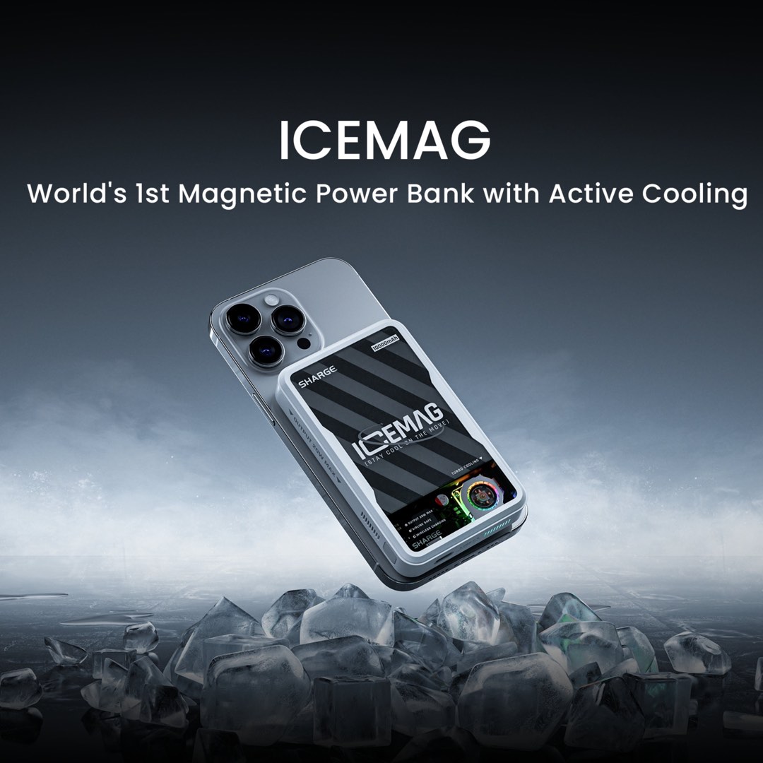 Sharge Icemag 10000 mAh Powerbank, Mobile Phones & Gadgets, Mobile ...