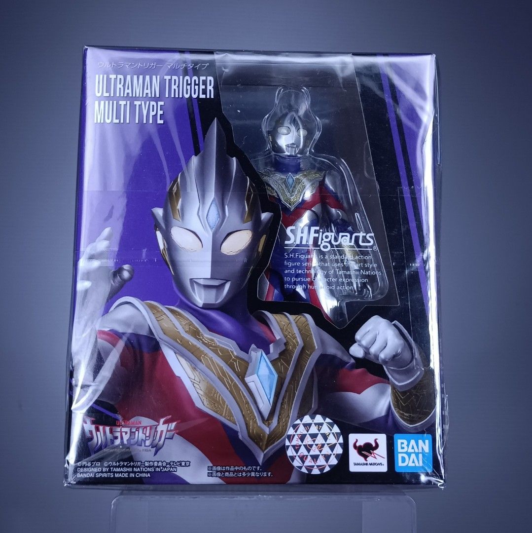 shf ultraman trigger multi type s.h.figuarts bandai action figure ...
