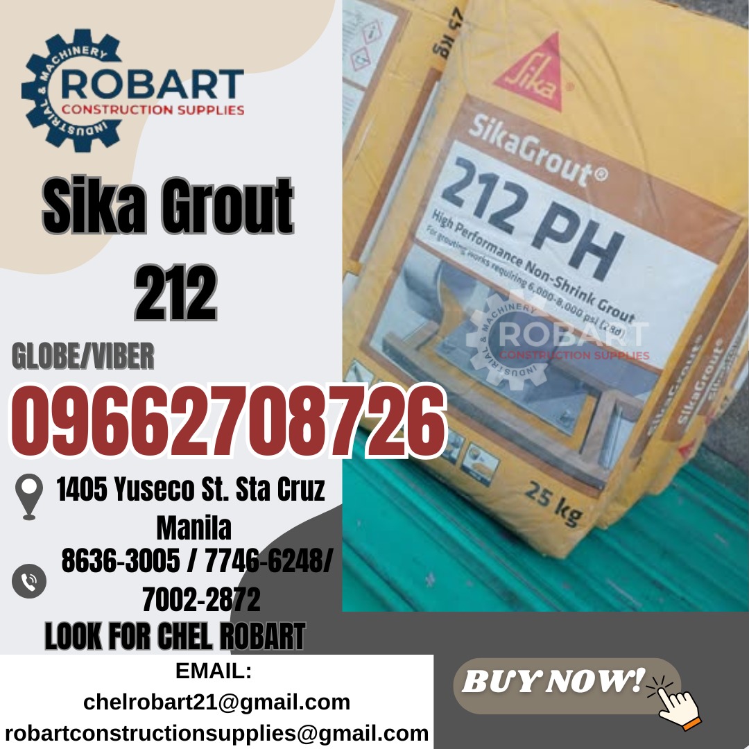 SIKA GROUT, Commercial & Industrial, Construction Tools & Equipment on ...