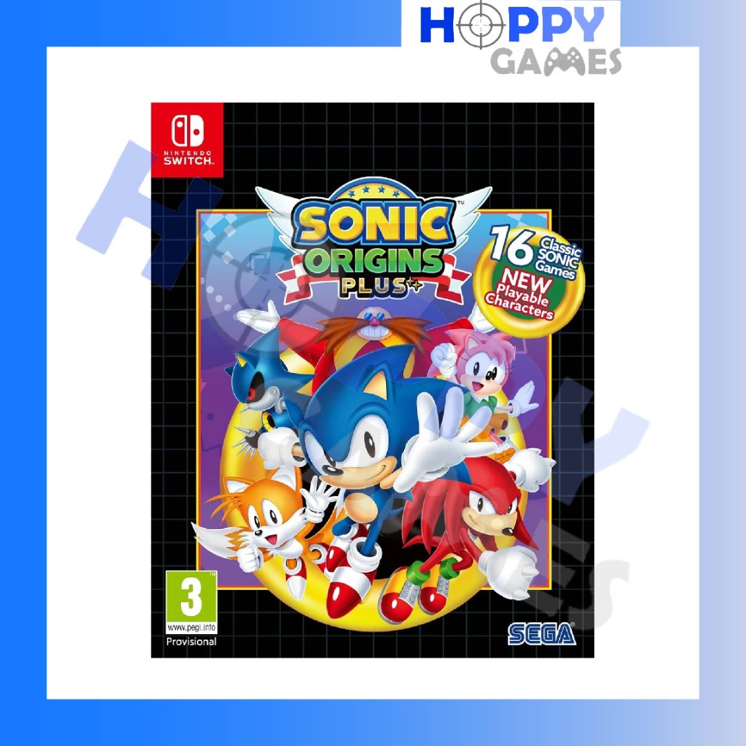 Sonic Origins Plus Nintendo Switch Sonic Origin Plus [EU COVER ...