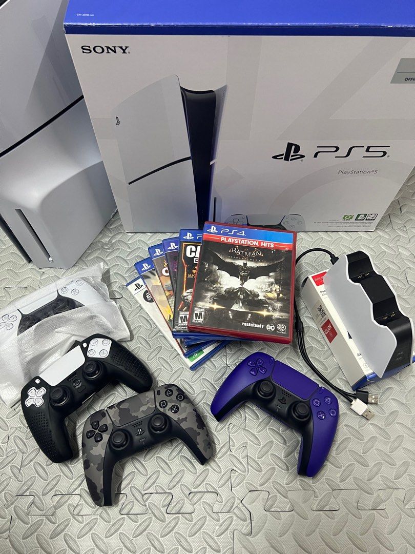 Sony PS5 Slim Disc, Video Gaming, Video Game Consoles, PlayStation on ...