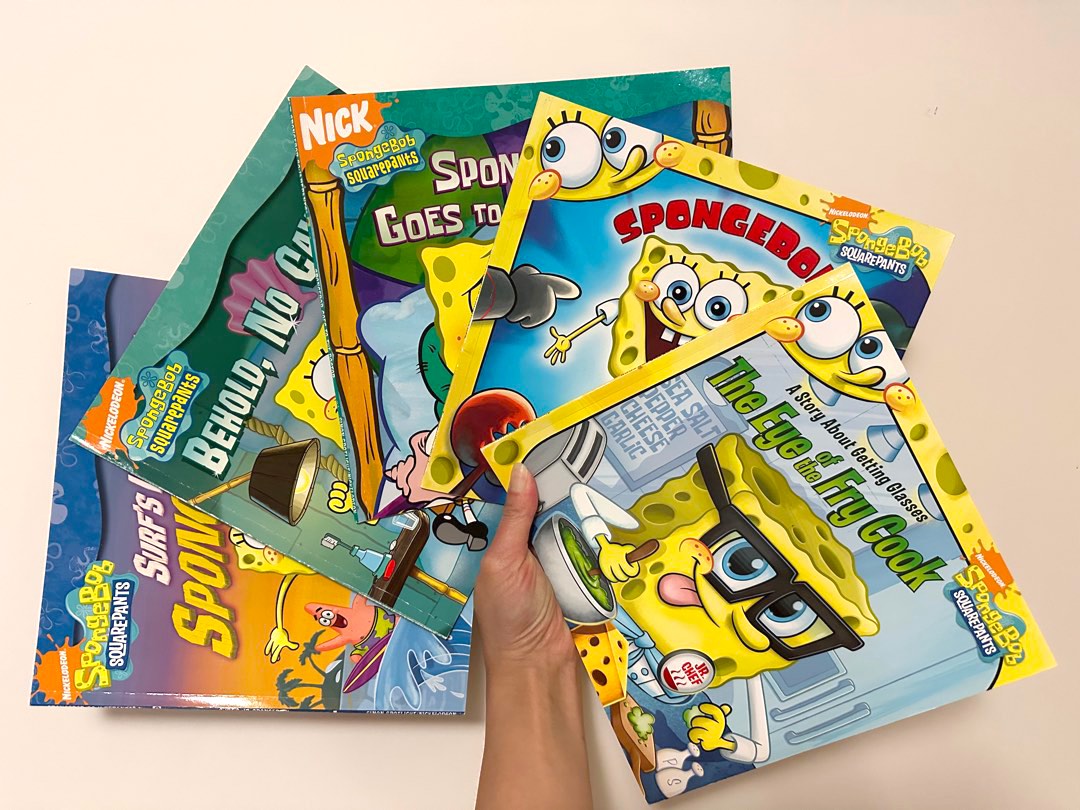 $75/5本/海綿寶寶/SpongeBob Squarepants/英文故事書/English story book/The Eye of ...