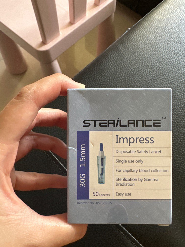 Sterilance Impress Disposable Safety Lancet, Beauty & Personal Care ...