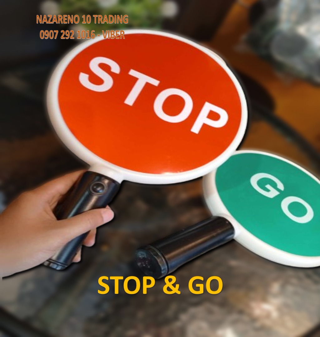 STOP & GO signage supplier 52, Commercial & Industrial, Construction ...