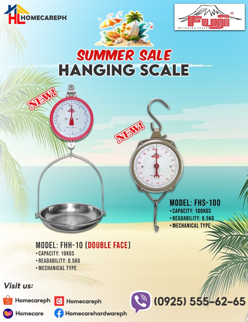 SUMMER SALE (Fuji Hanging Scale), Health & Nutrition, Health Monitors ...