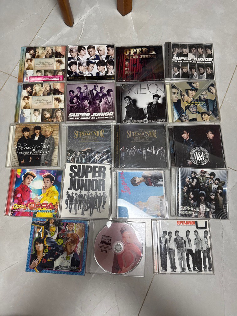 Super Junior CD / DVD, Hobbies & Toys, Music & Media, CDs & DVDs on Carousell