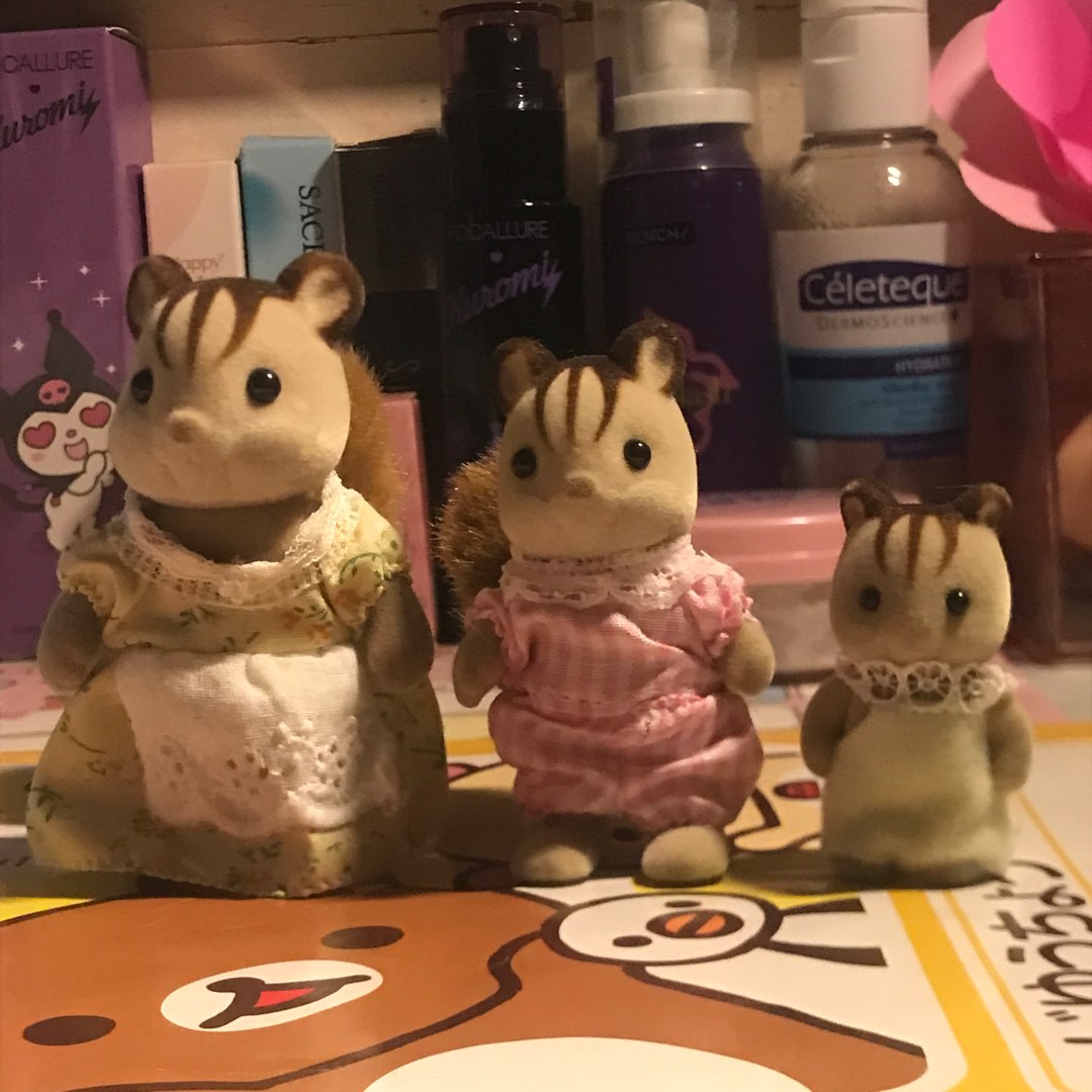 Sylvanian Families/Calico Critters ( Squirrel Family ), Hobbies & Toys ...