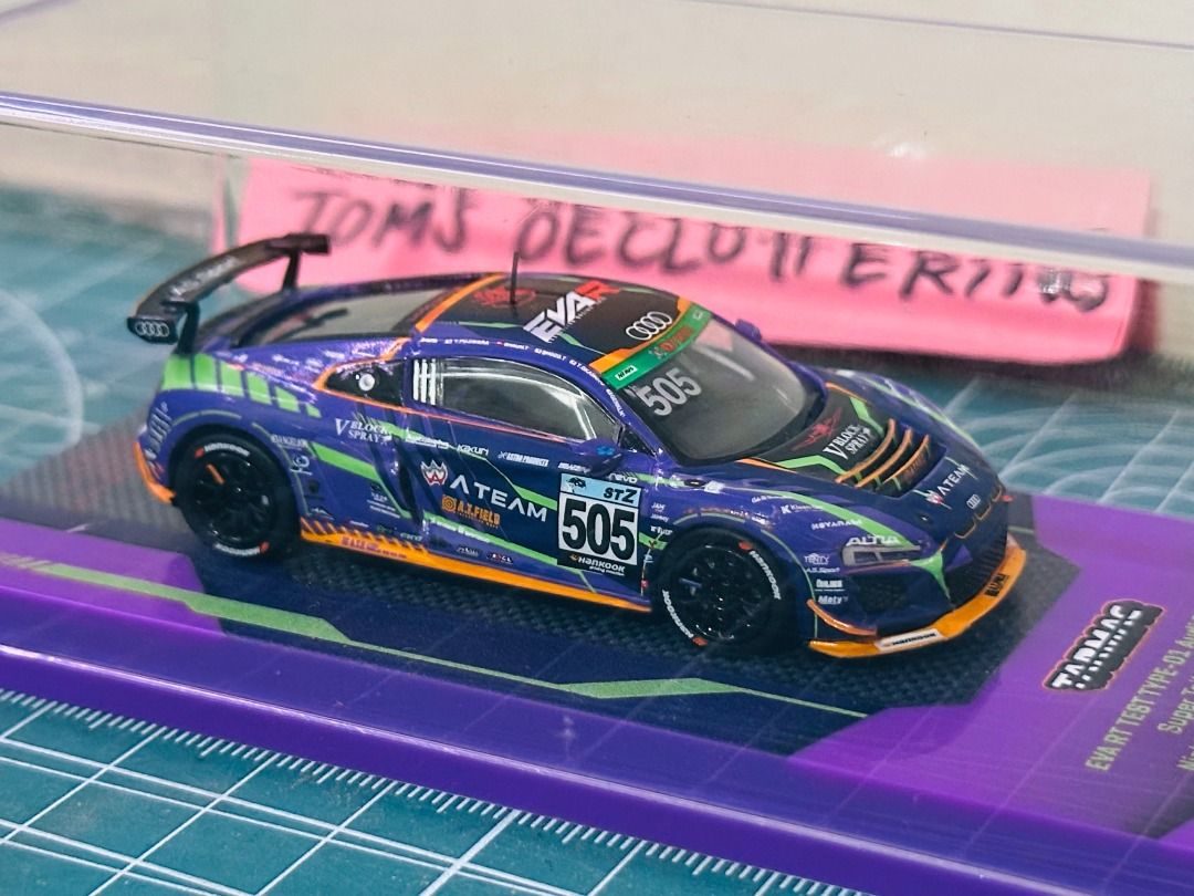 Tarmac Works 1/64 EVA Racing Type-01 Audi R8 LMS GT4 2021 ver., Hobbies ...